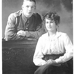 54639: Photograph of Douglas Aplin with Evelyn