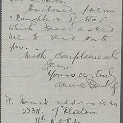 64837: Letter: To Edward Marsh / Dead Man's Dump