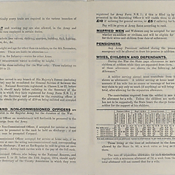 64802: Army Form B.218M, Pay and Terms of Service for His Majesty's Army