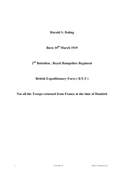 Harold S. Doling: Five Years a POW