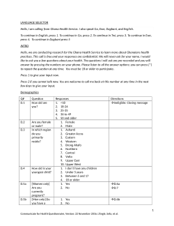 Survey research with a random digit dial national mobile phone sample ...