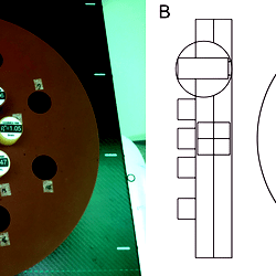 Gammex 467 tissue characterization phantom.