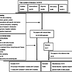Flow plot of literature search.