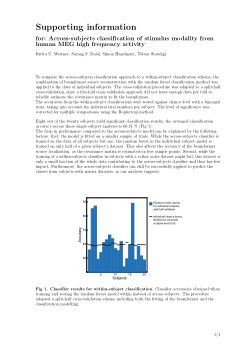 Within-subject classification.