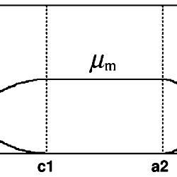 Membership function graph.