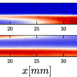 Elongated waves observed in simulations using a developmental path.