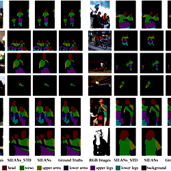 The outdoor scene parsing visual results on PASCAL Person-Part dataset ...