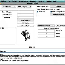 PyRosetta Toolkit GUI.