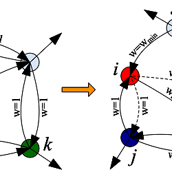 Illustration of the network evolution.