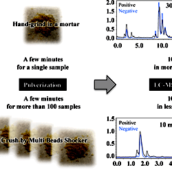 Development of a high-throughput analytical method for sample ...