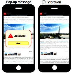 Four types of alert mechanism.