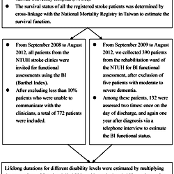Flow chart of the computation process for lifelong duration of ...