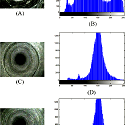 The gray histogram of original images.