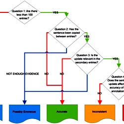 Decision tree summarising the protocol used to determine the ...
