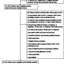 The flow diagram of paper review process.