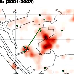 Differences in the pattern of geographical distribution of group Ia, Ib ...