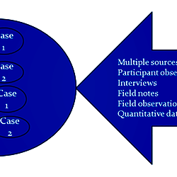 Embedded case study research design.