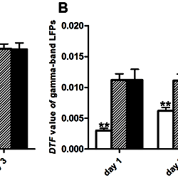The average value of DTF matrix of three groups.