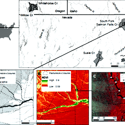 Locator map, observation units, and imagery examples.