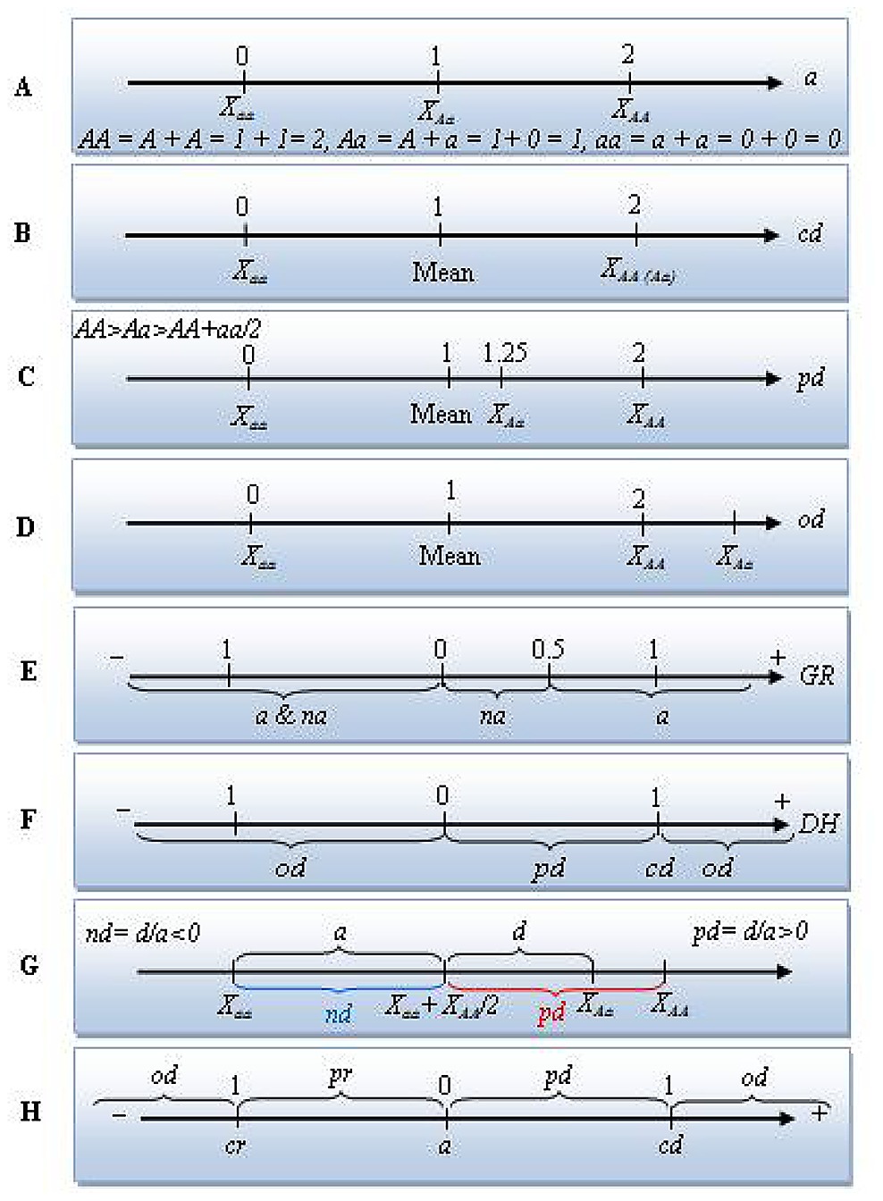 Hybrid Definition Genetics
