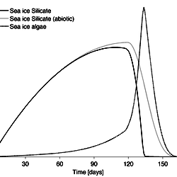 Reference simulation for the typical season of first-year ice in the ...