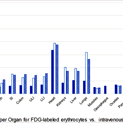 Comparison of calculated human organ dose from FDG-labeled erythrocytes ...
