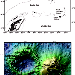 Map of Southern Ocean.