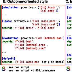 Multistyle SoS workflows.