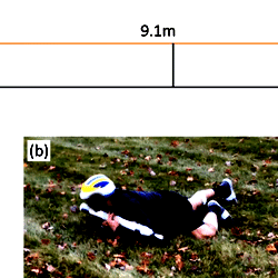 High crawl obstacle.