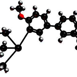 Chemical structure of adapalene (ADAP).