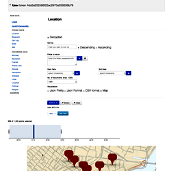Data viewer application.
