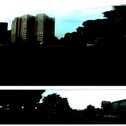 Example of the panorama in database.