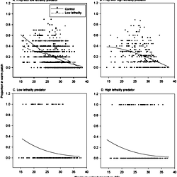 Thermal patch use in seminatural settings.