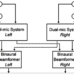 Flow-chart of the binaural beamformer.