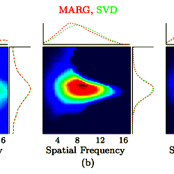 Separability of spatial frequency and orientation.