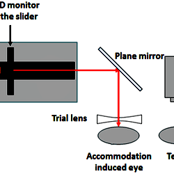 Diagram of the fixation target system.