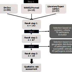 Flow chart presenting the selection steps of potentially relevant ...