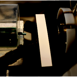 Photograph of experimental setup used for TLC-MS analysis.
