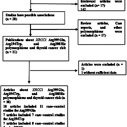 Study flow chart explaining the selection of the 10 eligible articles ...