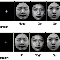 Trial design for (A) an explicit and (B) an implicit emotional Go/Nogo ...