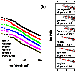 Comparison between the Zipf scaling and the comparative thermo ...