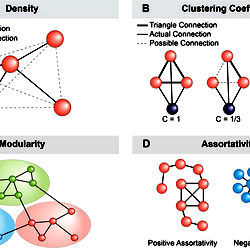 Overview of network metrics.