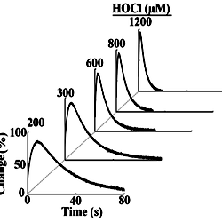 The effect of HOCl concentration on the formation, duration of (OCl ...