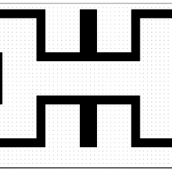 The modeled layout of NBSF.
