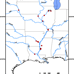 Map of Sampling Locations.