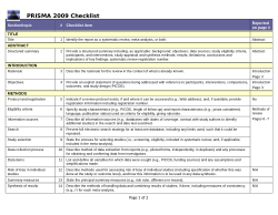 S1 PRISMA Checklist - Barriers to Advance Care Planning at the End of ...