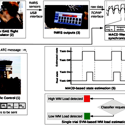 Illustration of the fNIRS based inference system.
