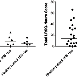 a. BAL neutrophil levels and b. LRSQ scores in elective BAL samples ...