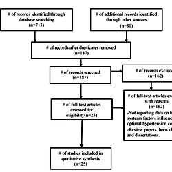 Flow of information through the different phases of the systematic review.