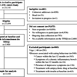 Sample attrition and sample for the Three-Factor-Eating-Questionnaire ...